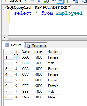 ALLTYPECODING: Alias in Sql server
