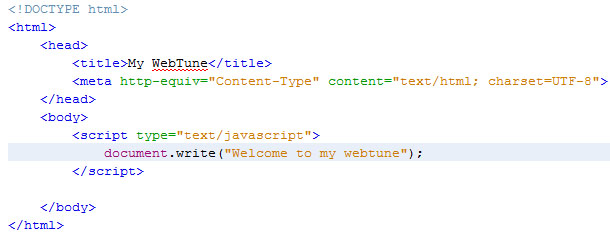 JavaScript-Your First javaScript code ~ My WebTune JavaScript-Your First javaScript code ~ My WebTune