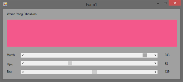 Menggunakan HScrollBar Di Visual Basic - JusT AnDri