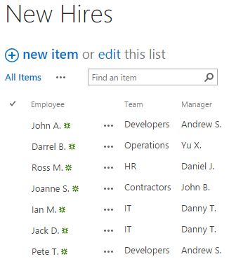 More SharePoint: Sync Excel Tables to a SharePoint List