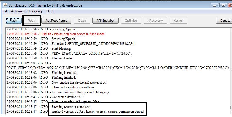 [How-To] Rooting & Installing Recovery on X10 Official SE GB [Picture & Video Guide] | Page 13 ...