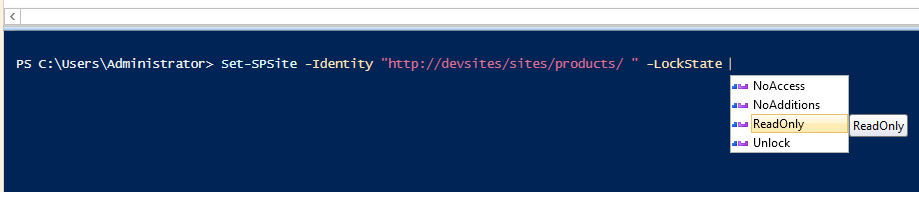 SharePoint : UnLock the site collection using powershell or Readonly Sitecollection using PowerShell