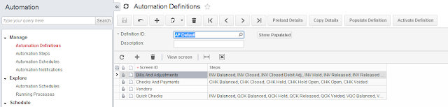 Acumatica Singapore: Automation Steps and Definitions Explained. Rapid Copy to Another Company.