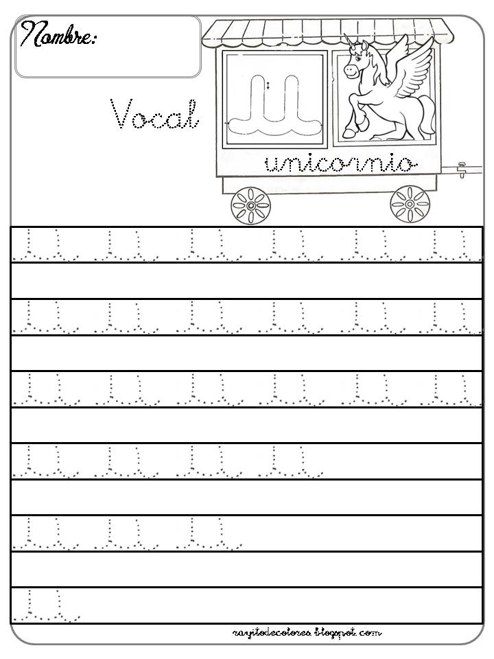 Vocal U | Rayito de Colores