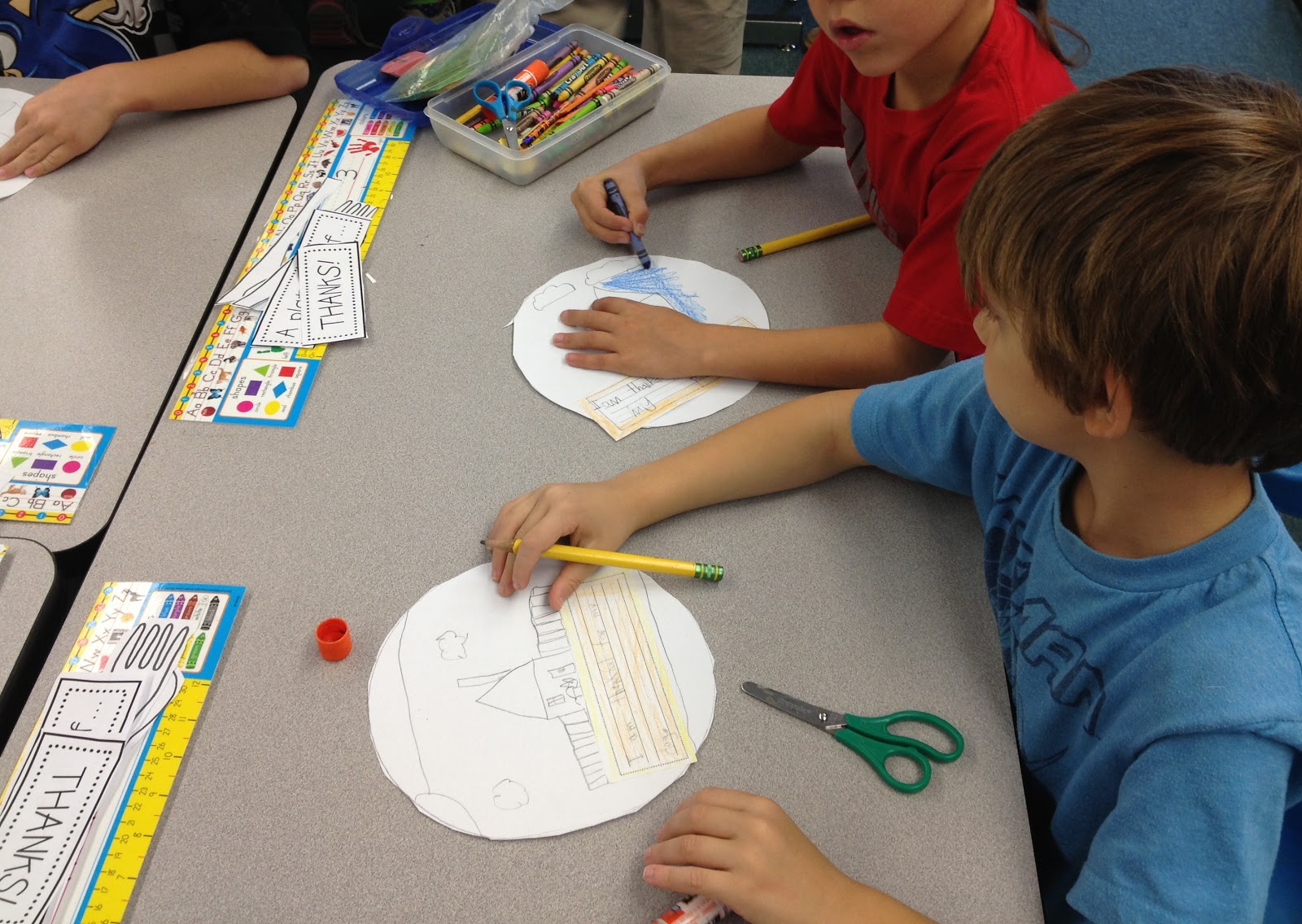 A PLATE FULL OF THANKS - CRAFTIVITY - Teacher Idea Factory