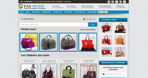 Tas Mode Toko Online Terpercaya 100% - By PolisiOnline.com
