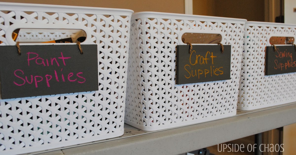 Upside Of Chaos: Wooden Chalkboard Labels