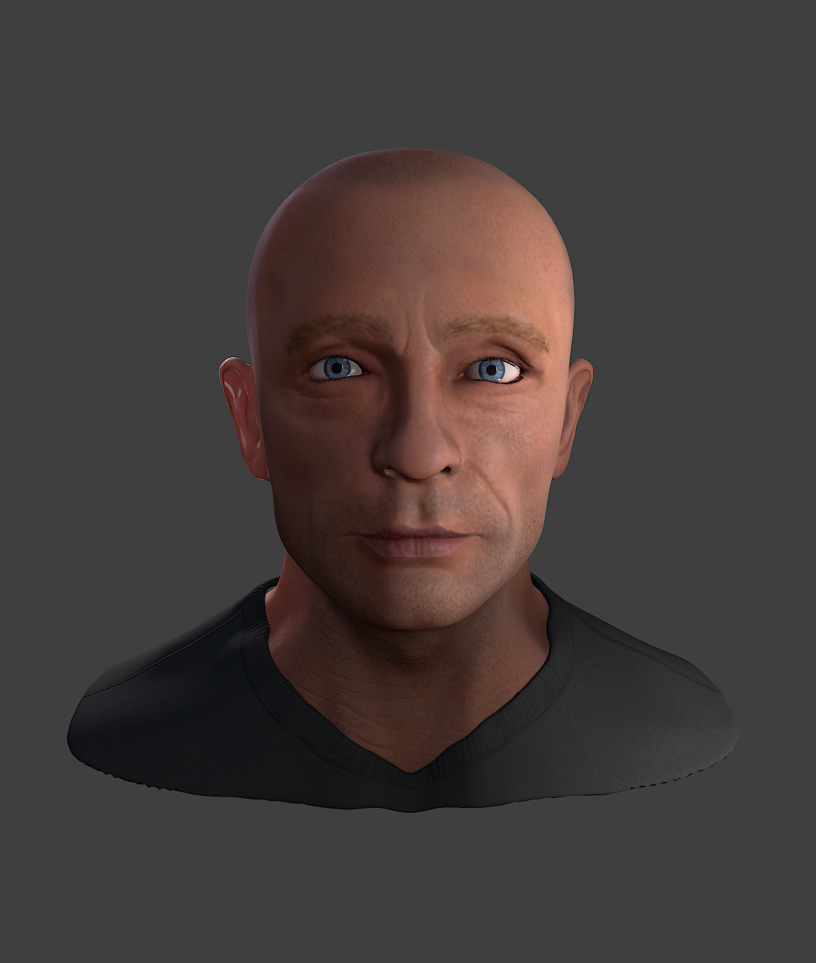 Daniel Craig Bust — polycount