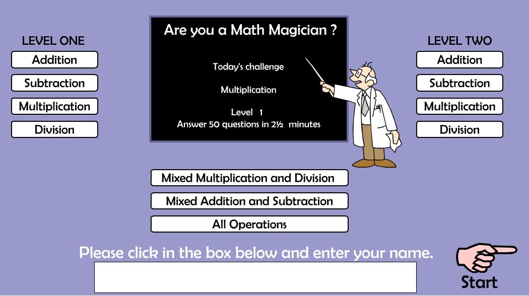 Simply Centers: Using Math Magician for Centers!