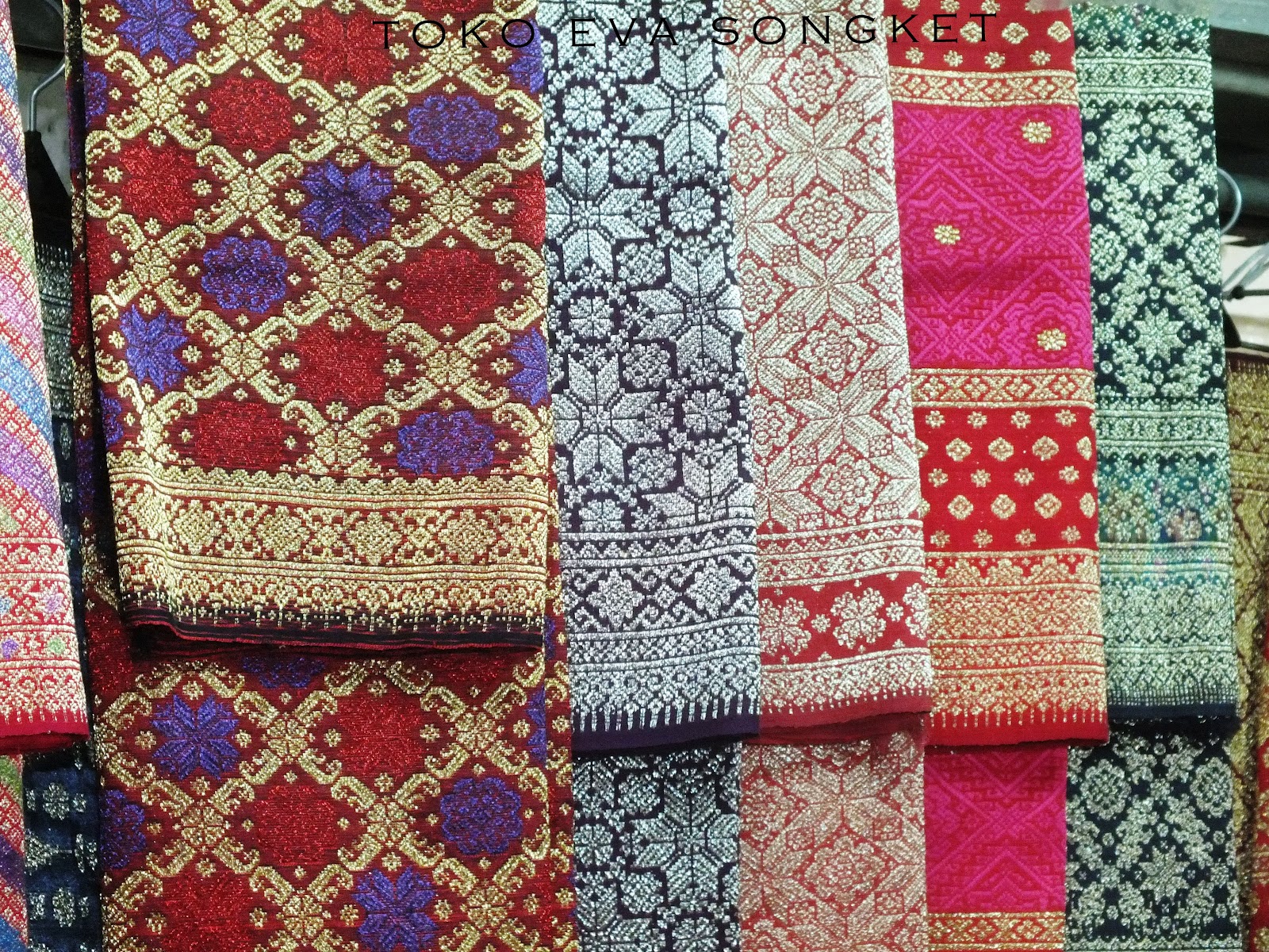 Jual Songket Palembang, Ulos Batak & kain tenun Indonesia