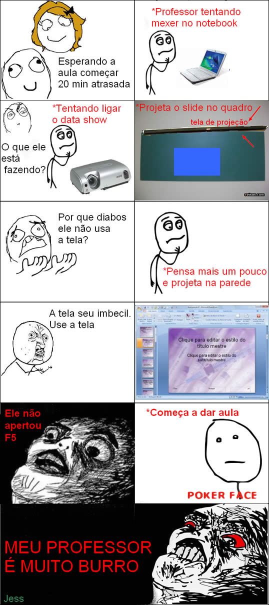 Minimum Trolling: Tenho uma professora assim