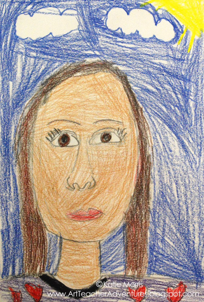 Adventures of an Art Teacher: 2nd Grade Self Portraits