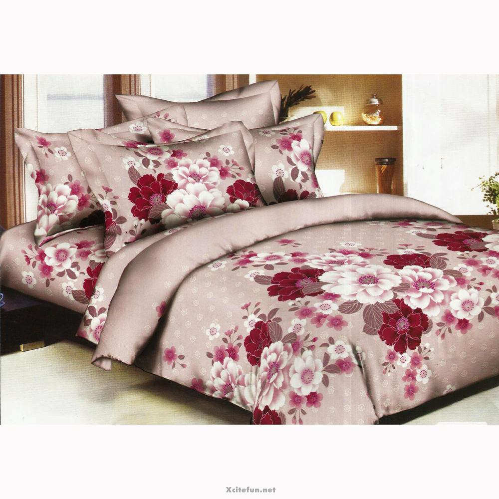 Winter Bed Sheets With Blanket Pillow And Cushion Set winter-bed-sheets-with-blanket-pillow-and-cushion-set