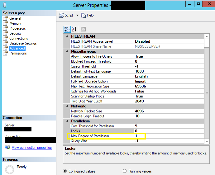 DAX Dude - Dynamics AX: AX MAXDOP settings for SQL performance DAX Dude - Dynamics AX: AX MAXDOP settings for SQL performance