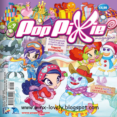 ¡Revista PopPixie nº9! ¡Ya a la venta en Italia! - Winx Club Lovely