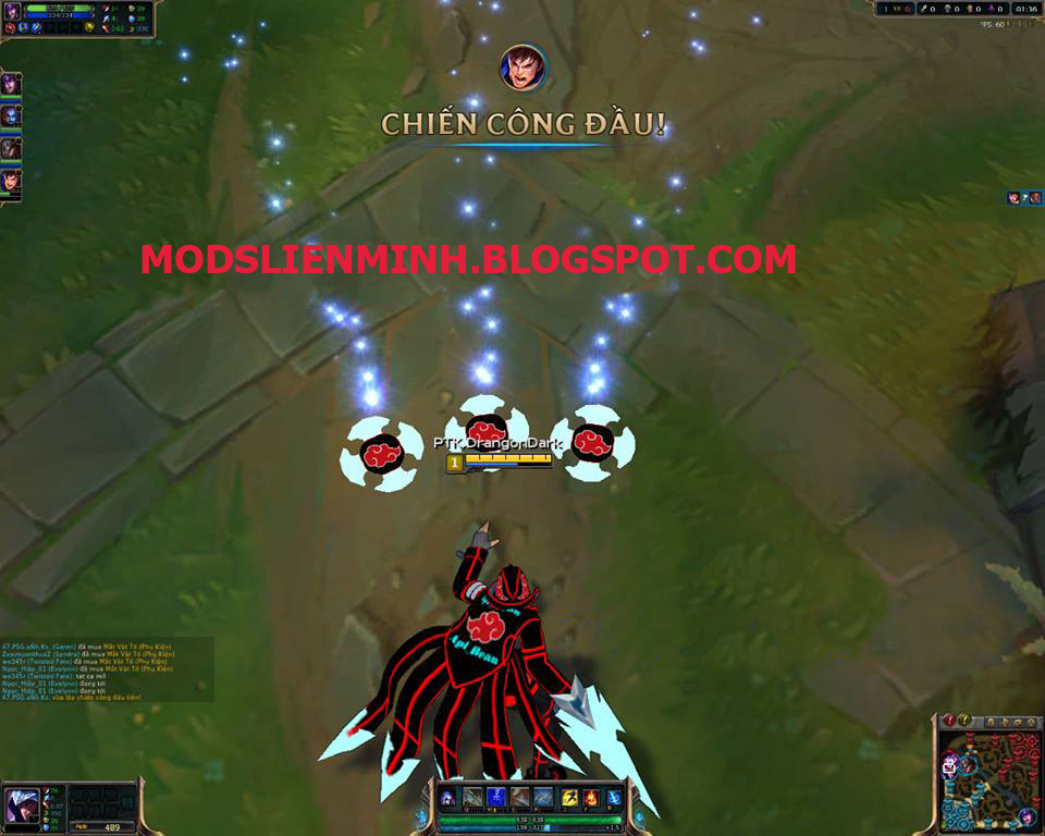 [Mod Skin] Talon Akatsuki |Mod Khung LoL | Mod Skin LoL| Custom Skin Mod Skin LoL