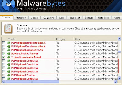 Professional Virus Removal And PC Security Protection: PUP.Optional.Conduit.A Detected by ...