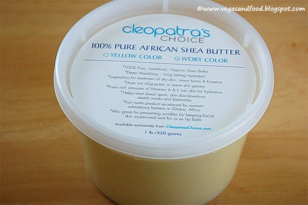 Cleopatra's choice 100% Pure African Shea Butter - Vegas and Food Cleopatra's choice 100% Pure African Shea Butter - Vegas and Food