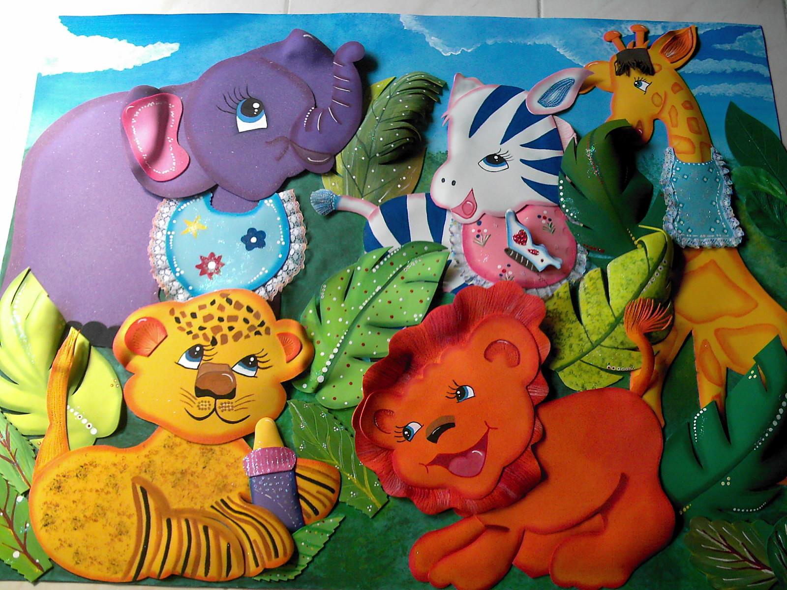 Paisajes en foamy - Imagui