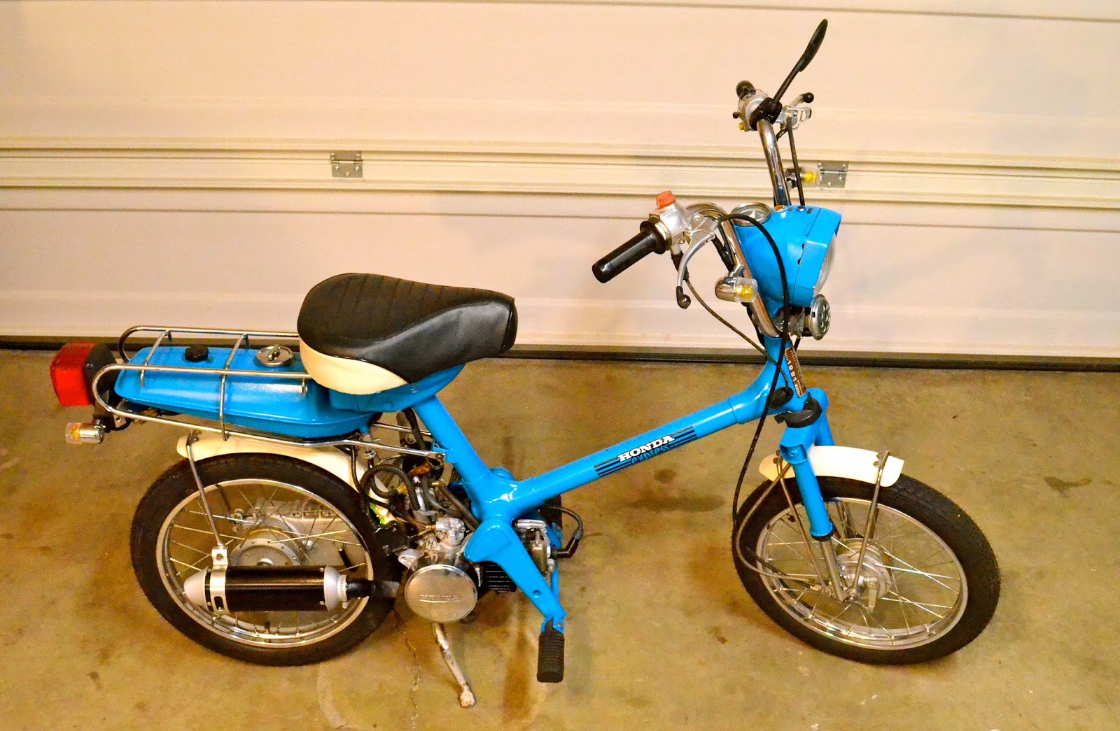 Rusty Bolt Garage: 1981 HONDA NC50 EXPRESS- Customer Bike, Finished