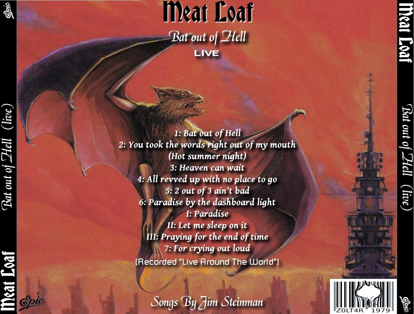 Meat Loaf Bat Out Of Hell Remastered at Christy Calvin blog