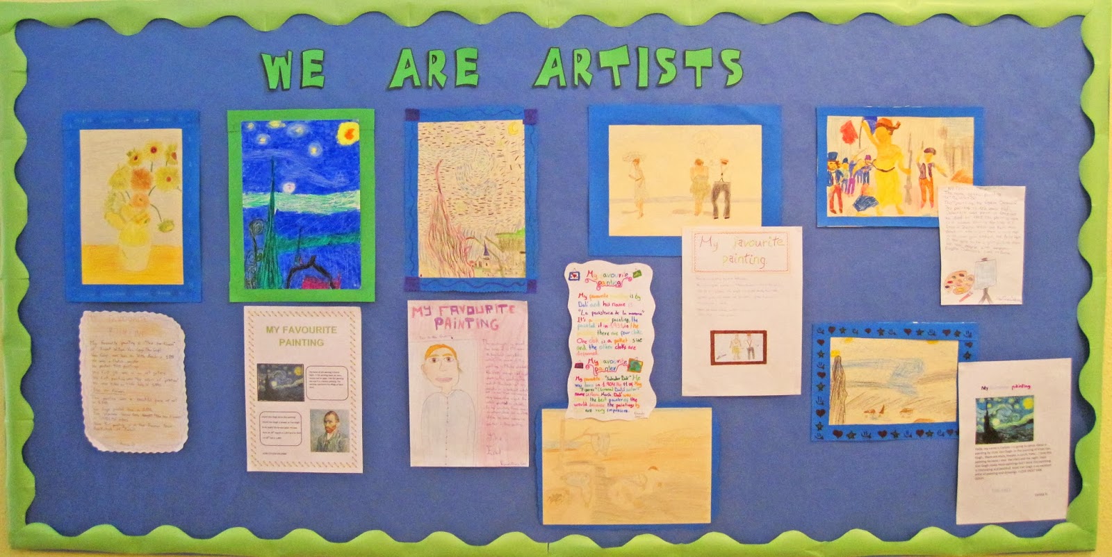 English Corner del Colegio Público El Haya: Bulletin Board: "We are ...