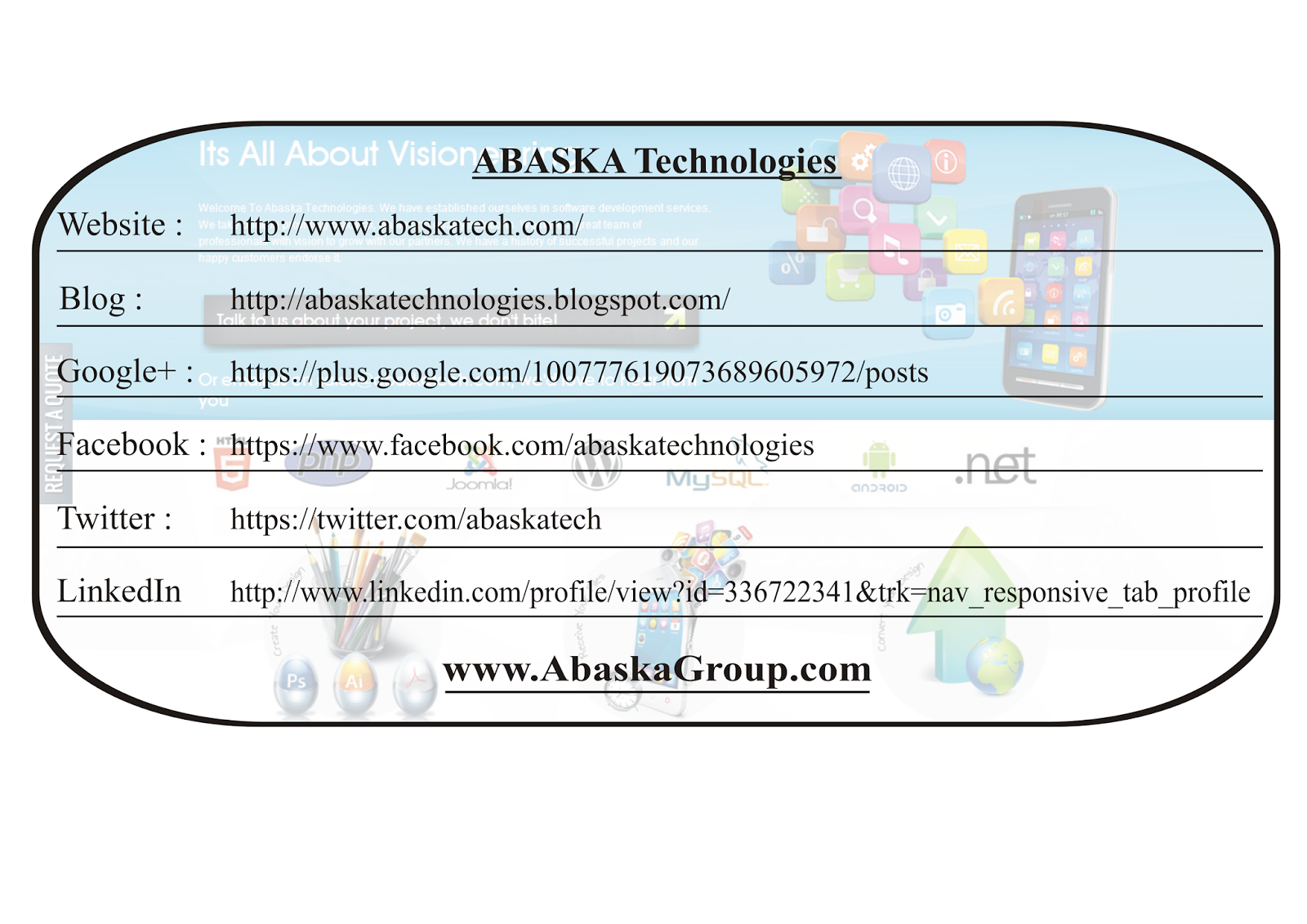 ABASKA TECHNOLOGIES