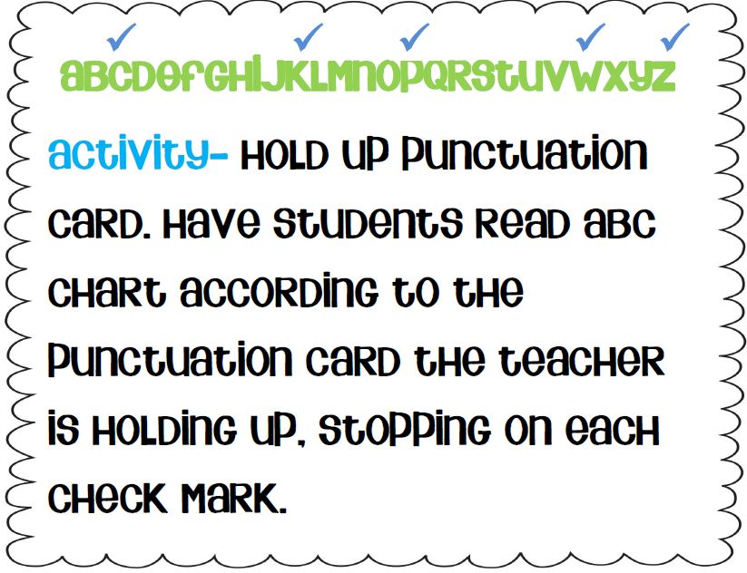 Key to Fluency... Punctuation? - Little Minds at Work