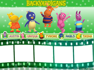 Fotomolduras de backyardigans - Imagui