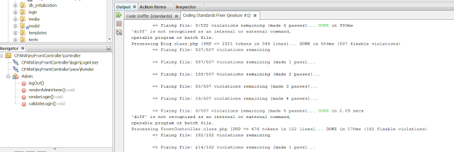 Cristian Pana - blog: Fixing PSR2 errors with phpcbf and integration with Netbeans 8