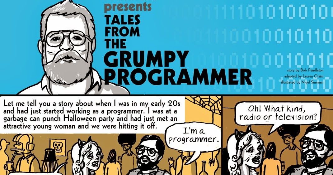 The Grumpy Programmer: Web Comic #2 The Grumpy Programmer: Web Comic #2