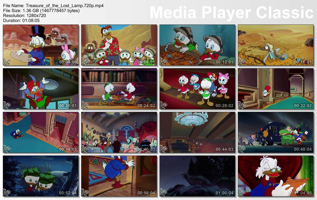 DuckTales The Movie - Treasure of the Lost Lamp 1990 HDTV 720p ...