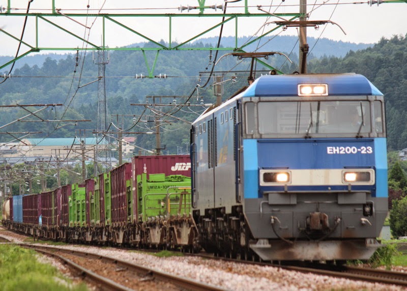 鉄暮らし雑録: EH200-23 2082レ
