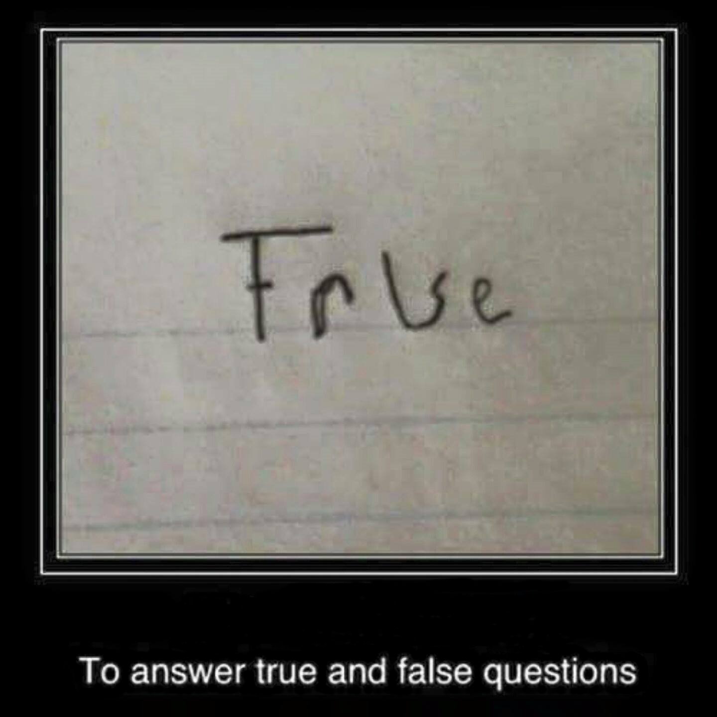 One Man s Funnies True Or False one-man-s-funnies-true-or-false