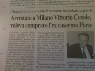 Arrestato Vittorio Casale, voleva comprare la Caserma Piave