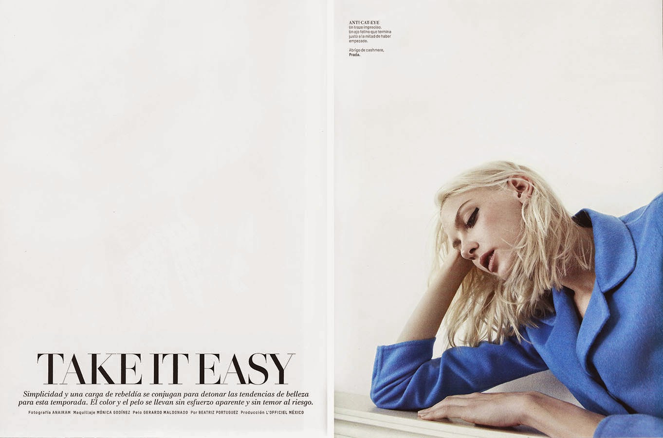 Laura Halm / LÓFFICIEL México Magazine, March 2015. - WANTED Model ... Laura Halm / LÓFFICIEL México Magazine, March 2015. - WANTED Model ...