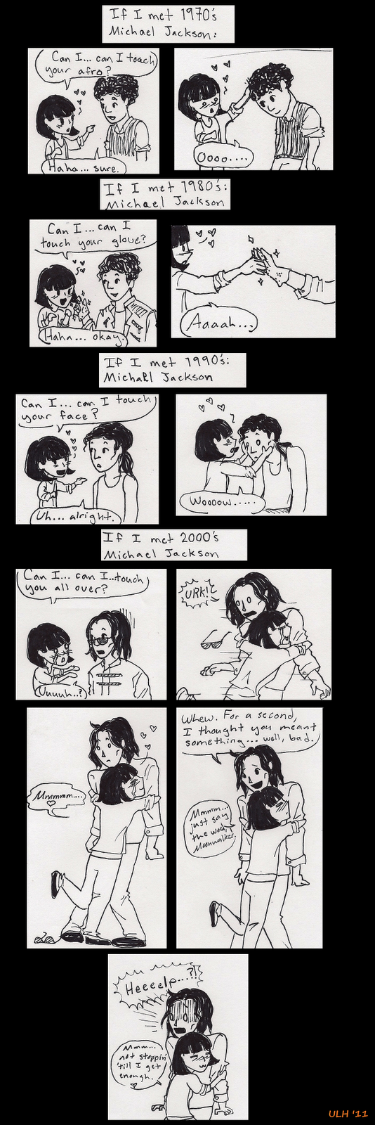 Uly's Comics: Meeting Michael Jackson.