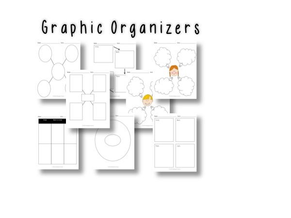 20 Primary Writing Prompts with Graphic Organizers - Kindergarten Smarts