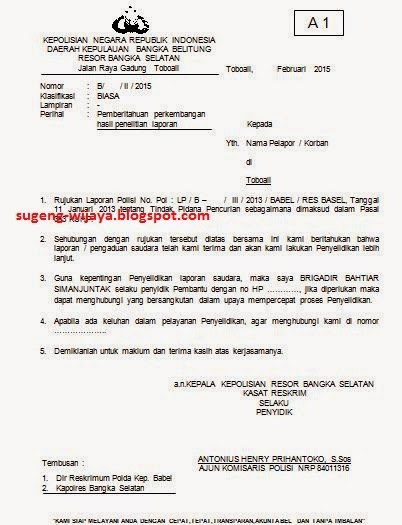 Format Sp2hp A1 Sd A5 ~ Sugeng Wijaya