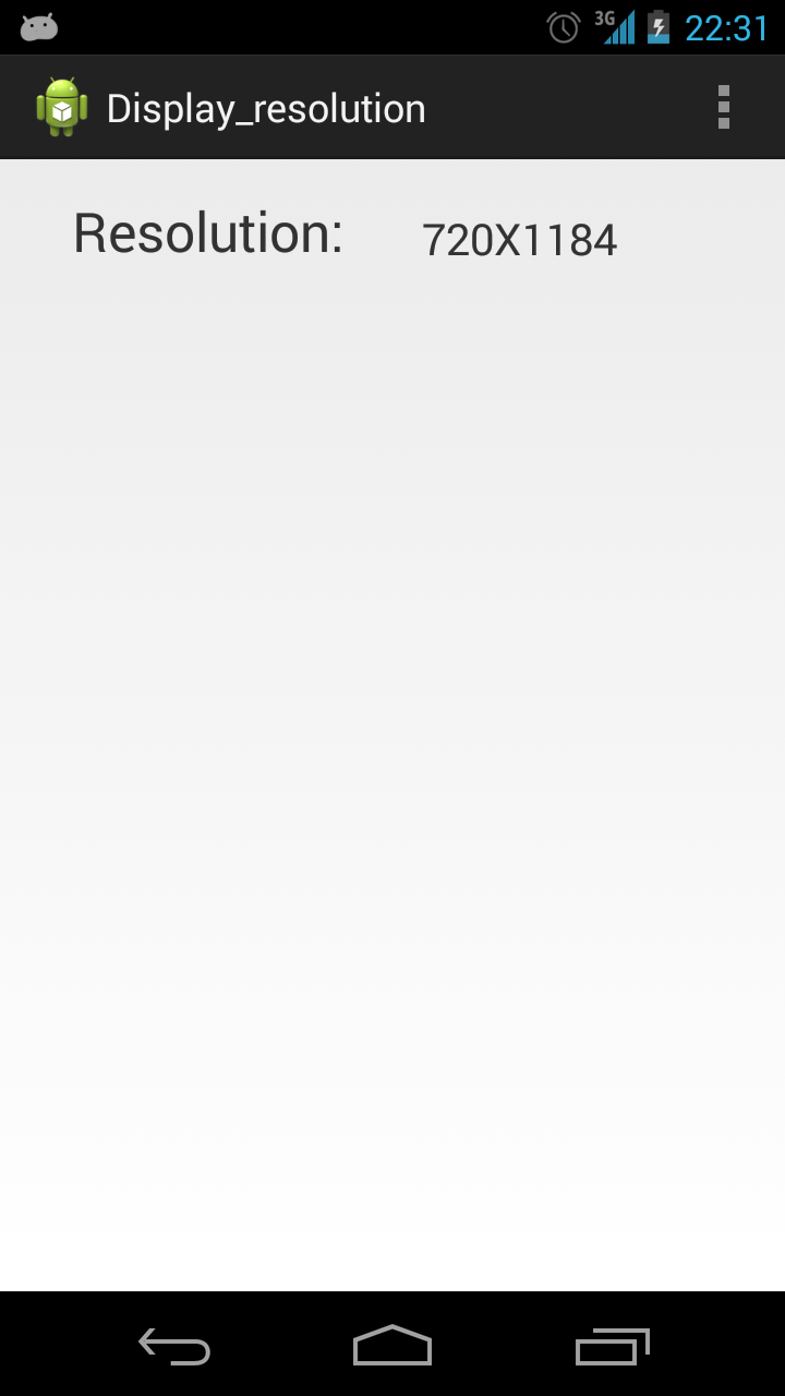 [Android]DisplayMetrics 偵測resolution - 不及格研究室