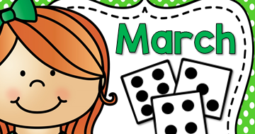 The Best of Teacher Entrepreneurs: Math Lesson-"Roll and Color: March"