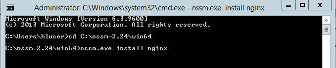 Install NGINX as windows service using nssm ~ OSS World Install NGINX as windows service using nssm ~ OSS World