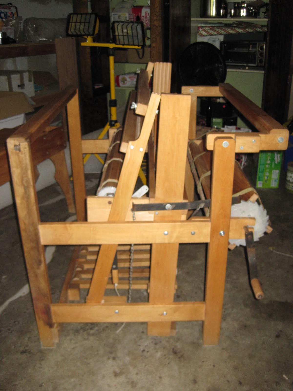 Our New Loom - Qualicum Weavers & Spinners Guild