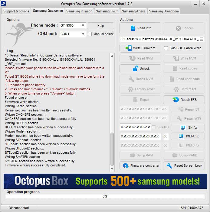 Octopus Phone Software - coastsupernal’s diary