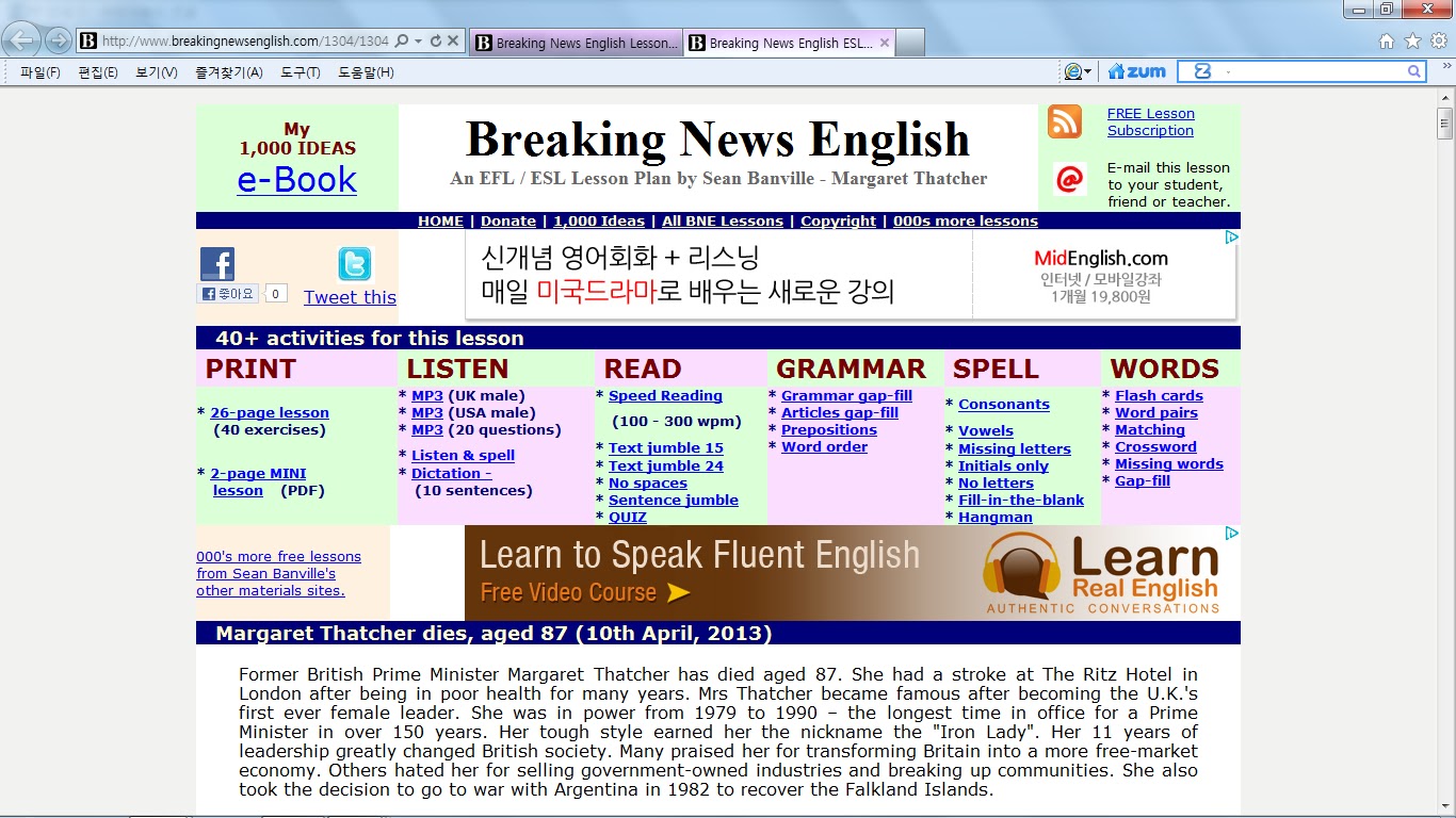 breaking news english listening podcast