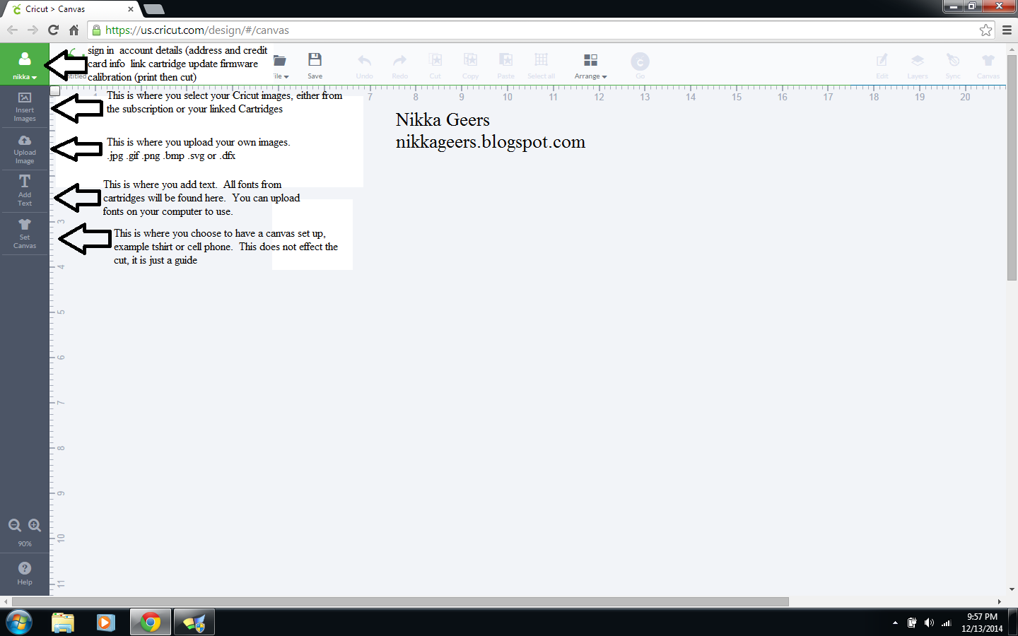 Create your Vision: Cricut Explore Tutorial - Basics part 1