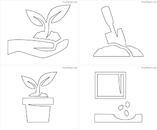 Four Coloring: Free printable Soil coloring pages for kids