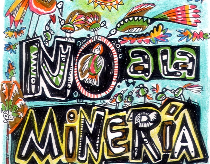 Koleia's Art: Los monicongos gritan: ¡No a la minería! Koleia's Art: Los monicongos gritan: ¡No a la minería!