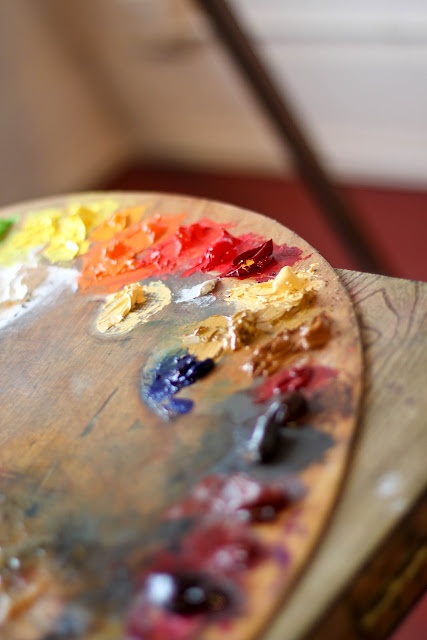 KendraBurtonArt: Oil Painting Tips - Organizing Your Palette