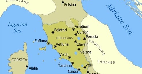 Mike Anderson's Ancient History Blog: Who were the Etruscans?